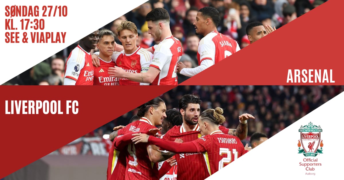 Arsenal – Liverpool 24/25 kampoptakt - Liverpool FC